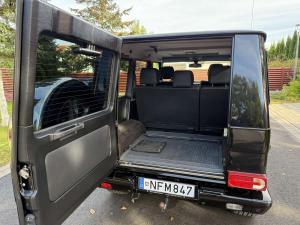 Black Mercedes-Benz G 350 2011 in Klaipeda, with an engine capacity of 2.99 L and mileage of 139 thousand km for 49500 €, photo 15 on AUTOMOTO.COM.LV