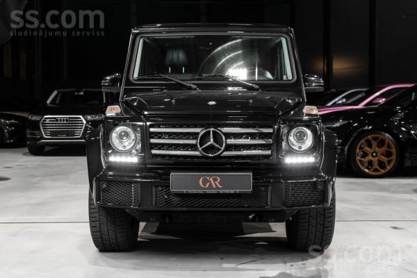 Черный Мерседес Г 350 2015 в Рига, объемом двигателя 3.00 л и пробегом 138 тыс. км за 62500 €, фото 2 на AUTOMOTO.COM.LV