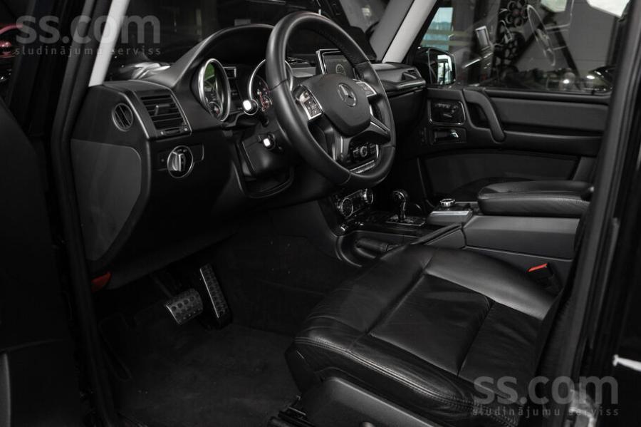 Melns Mercedes-Benz G 350 2015 Rīga, ar dzinēja tilpumu 3.00 L un nobraukumu 138 tūkst. km par 62500 €, foto 11 vietnē AUTOMOTO.COM.LV