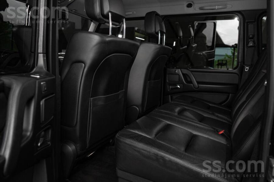 Melns Mercedes-Benz G 350 2015 Rīga, ar dzinēja tilpumu 3.00 L un nobraukumu 138 tūkst. km par 62500 €, foto 15 vietnē AUTOMOTO.COM.LV