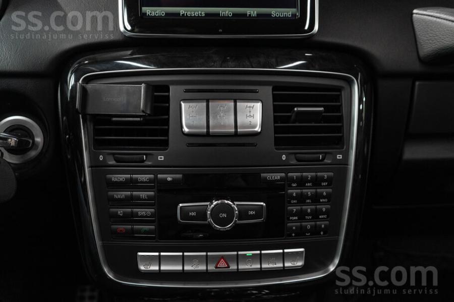 Melns Mercedes-Benz G 350 2015 Rīga, ar dzinēja tilpumu 3.00 L un nobraukumu 138 tūkst. km par 62500 €, foto 25 vietnē AUTOMOTO.COM.LV