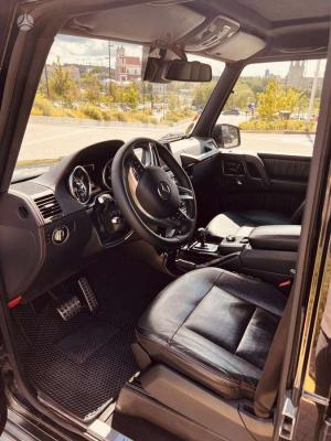 Black Mercedes-Benz G 350 2015 in Vilnius, with an engine capacity of 2.99 L and mileage of 254 thousand km for 53900 €, photo 9 on AUTOMOTO.COM.LV