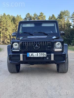 Black Mercedes-Benz G 350 2015 in Riga, with an engine capacity of 3.50 L and mileage of 178 thousand km for 55000 €, photo  on AUTOMOTO.COM.LV