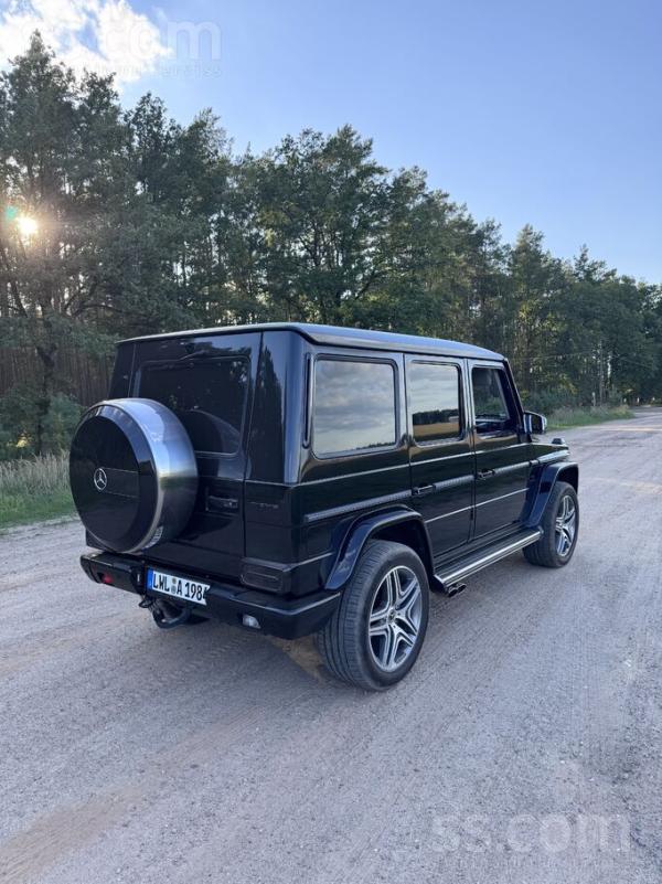 Melns Mercedes-Benz G 350 2015 Rīga, ar dzinēja tilpumu 3.50 L un nobraukumu 178 tūkst. km par 55000 €, foto 6 vietnē AUTOMOTO.COM.LV