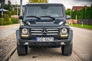 Black Mercedes-Benz G 350 2015 in Riga, with an engine capacity of 3.00 L and mileage of 213 thousand km for 42990 €, photo 3 on AUTOMOTO.COM.LV