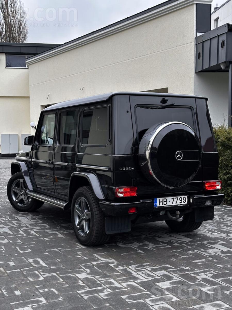Melns Mercedes-Benz G 350 2018 Rīga, ar dzinēja tilpumu 3.00 L un nobraukumu 90 tūkst. km par 76835 €, foto 5 vietnē AUTOMOTO.COM.LV