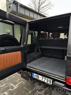 Melns Mercedes-Benz G 350 2018 Rīga, ar dzinēja tilpumu 3.00 L un nobraukumu 90 tūkst. km par 76835 €, foto 6 vietnē AUTOMOTO.COM.LV