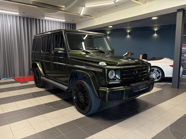 Green Mercedes-Benz G 350 2018 in Riga, with an engine capacity of 3.00 L and mileage of 211 thousand km for 59500 €, photo 2 on AUTOMOTO.COM.LV