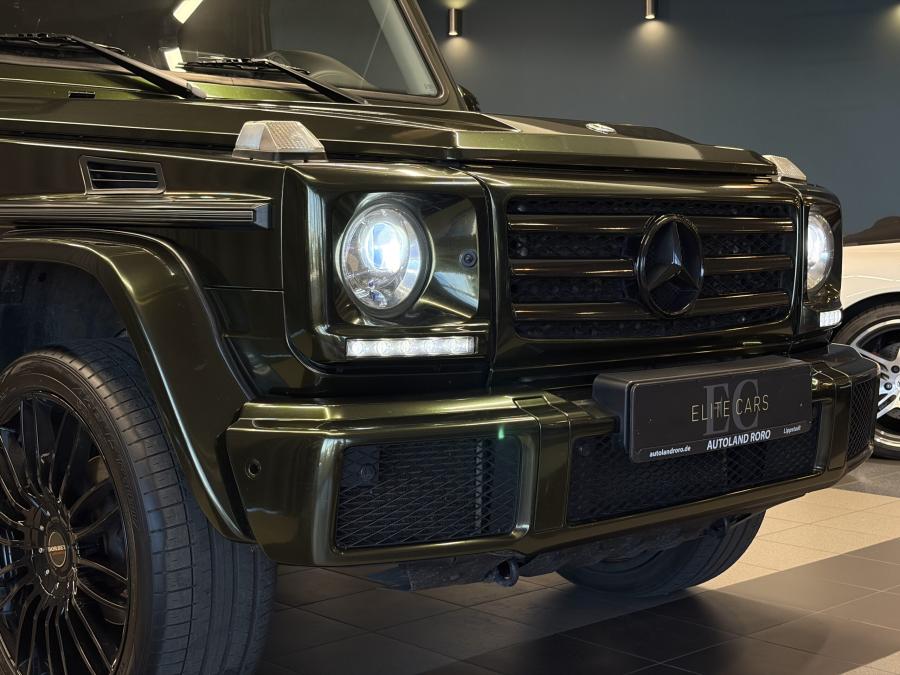 Zaļš Mercedes-Benz G 350 2018 Rīga, ar dzinēja tilpumu 3.00 L un nobraukumu 211 tūkst. km par 59500 €, foto 35 vietnē AUTOMOTO.COM.LV