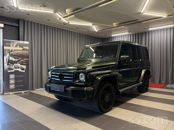Zaļš Mercedes-Benz G 350 2018 Rīga, ar dzinēja tilpumu 3.00 L un nobraukumu 211 tūkst. km par 59500 €, foto 1 vietnē AUTOMOTO.COM.LV