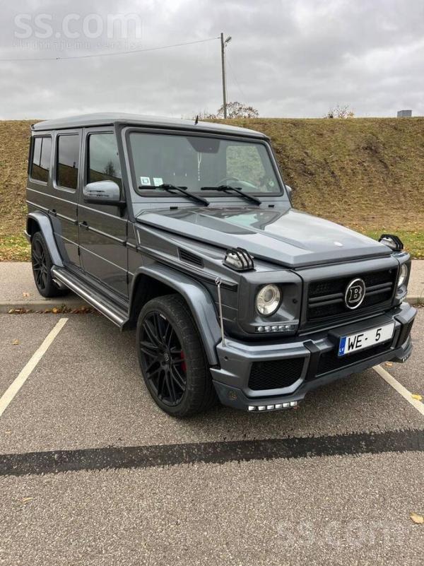 Grey Mercedes-Benz G 350 2012 in Jurmala, with an engine capacity of 3.50 L and mileage of 214 thousand km for 34900 €, photo 2 on AUTOMOTO.COM.LV
