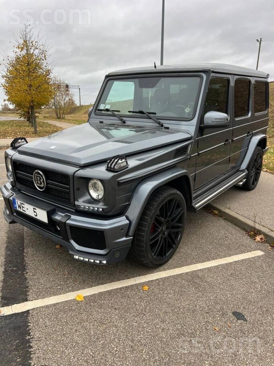 Grey Mercedes-Benz G 350 2012 in Jurmala, with an engine capacity of 3.50 L and mileage of 214 thousand km for 34900 €, photo 4 on AUTOMOTO.COM.LV