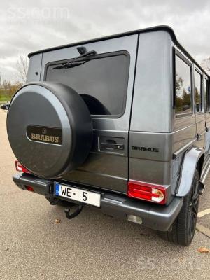 Grey Mercedes-Benz G 350 2012 in Jurmala, with an engine capacity of 3.50 L and mileage of 214 thousand km for 34900 €, photo 5 on AUTOMOTO.COM.LV