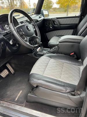 Grey Mercedes-Benz G 350 2012 in Jurmala, with an engine capacity of 3.50 L and mileage of 214 thousand km for 34900 €, photo 9 on AUTOMOTO.COM.LV