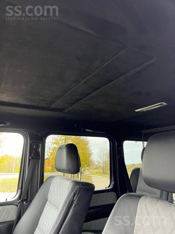 Grey Mercedes-Benz G 350 2012 in Jurmala, with an engine capacity of 3.50 L and mileage of 214 thousand km for 34900 €, photo 9 on AUTOMOTO.COM.LV