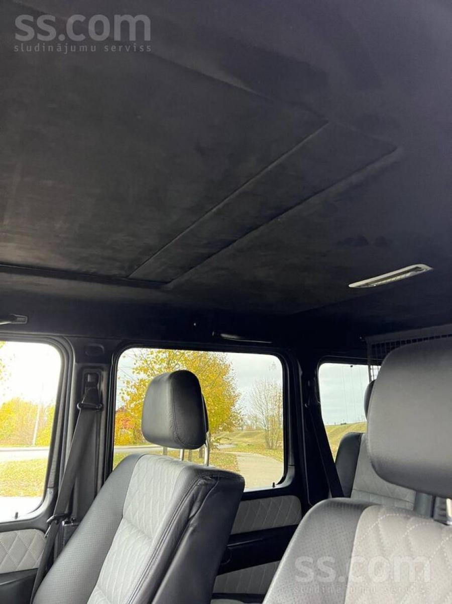 Grey Mercedes-Benz G 350 2012 in Jurmala, with an engine capacity of 3.50 L and mileage of 214 thousand km for 34900 €, photo 10 on AUTOMOTO.COM.LV
