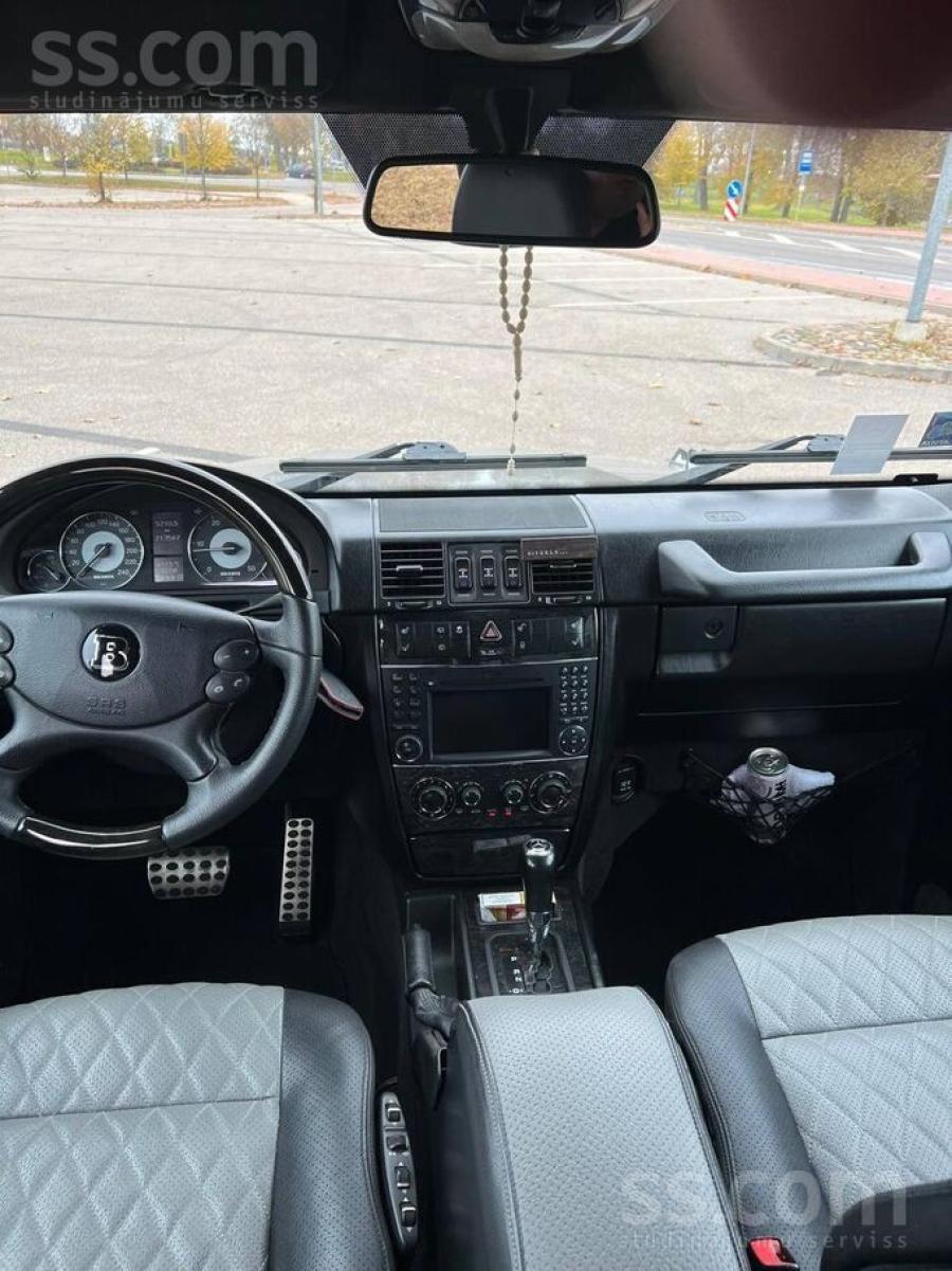 Grey Mercedes-Benz G 350 2012 in Jurmala, with an engine capacity of 3.50 L and mileage of 214 thousand km for 34900 €, photo 11 on AUTOMOTO.COM.LV