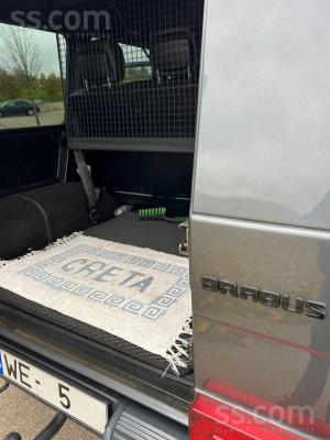 Grey Mercedes-Benz G 350 2012 in Jurmala, with an engine capacity of 3.50 L and mileage of 214 thousand km for 34900 €, photo 14 on AUTOMOTO.COM.LV
