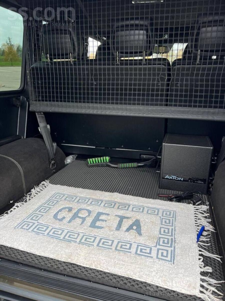 Grey Mercedes-Benz G 350 2012 in Jurmala, with an engine capacity of 3.50 L and mileage of 214 thousand km for 34900 €, photo 15 on AUTOMOTO.COM.LV