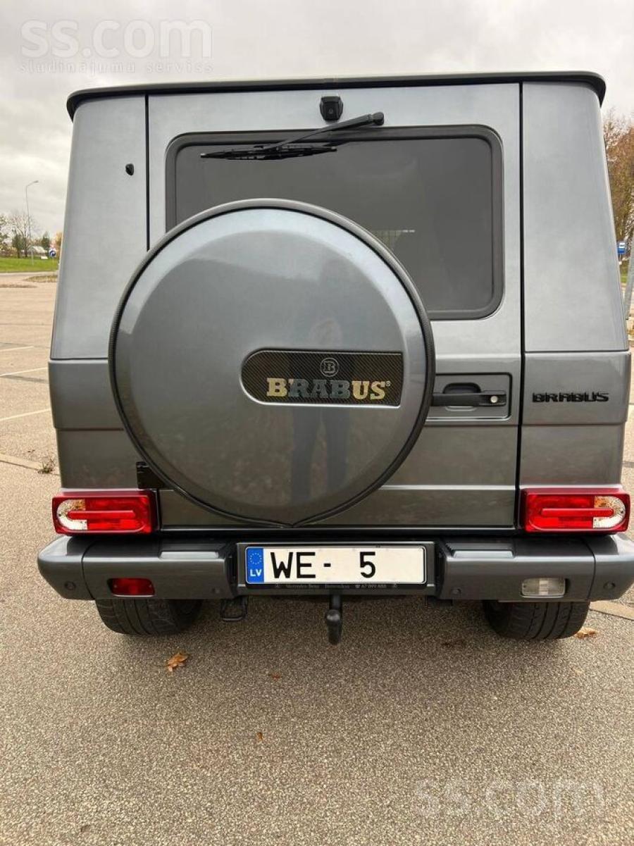 Grey Mercedes-Benz G 350 2012 in Jurmala, with an engine capacity of 3.50 L and mileage of 214 thousand km for 34900 €, photo 16 on AUTOMOTO.COM.LV