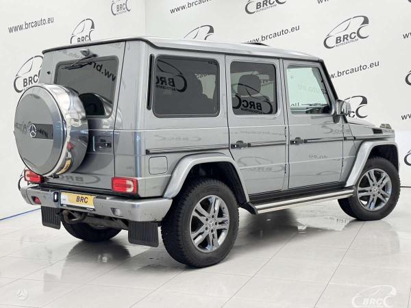 Grey Mercedes-Benz G 350 2014 in Vilnius, with an engine capacity of 2.99 L and mileage of 226 thousand km for 38500 €, photo 3 on AUTOMOTO.COM.LV