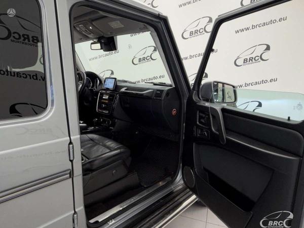Grey Mercedes-Benz G 350 2014 in Vilnius, with an engine capacity of 2.99 L and mileage of 226 thousand km for 38500 €, photo 9 on AUTOMOTO.COM.LV