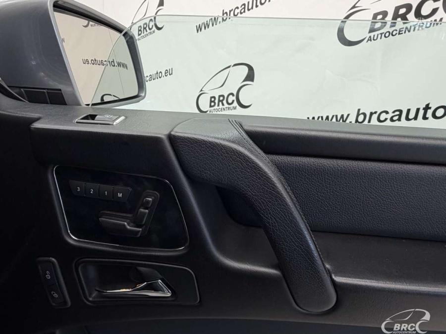 Grey Mercedes-Benz G 350 2014 in Vilnius, with an engine capacity of 2.99 L and mileage of 226 thousand km for 38500 €, photo 11 on AUTOMOTO.COM.LV