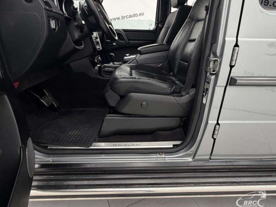 Grey Mercedes-Benz G 350 2014 in Vilnius, with an engine capacity of 2.99 L and mileage of 226 thousand km for 38500 €, photo 25 on AUTOMOTO.COM.LV