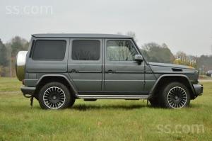 Grey Mercedes-Benz G 350 2016 in Liepaja, with an engine capacity of 3.50 L and mileage of 122 thousand km for 61000 €, photo 3 on AUTOMOTO.COM.LV