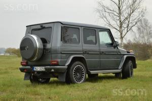Grey Mercedes-Benz G 350 2016 in Liepaja, with an engine capacity of 3.50 L and mileage of 122 thousand km for 61000 €, photo 4 on AUTOMOTO.COM.LV