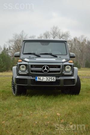 Grey Mercedes-Benz G 350 2016 in Liepaja, with an engine capacity of 3.50 L and mileage of 122 thousand km for 61000 €, photo 5 on AUTOMOTO.COM.LV