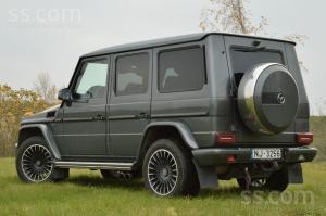 Grey Mercedes-Benz G 350 2016 in Liepaja, with an engine capacity of 3.50 L and mileage of 122 thousand km for 61000 €, photo 7 on AUTOMOTO.COM.LV