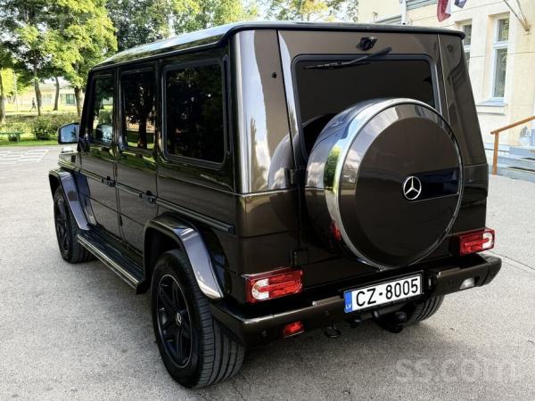 Red Mercedes-Benz G 350 2014 in Riga, with an engine capacity of 3.00 L and mileage of 173 thousand km for 52000 €, photo 7 on AUTOMOTO.COM.LV