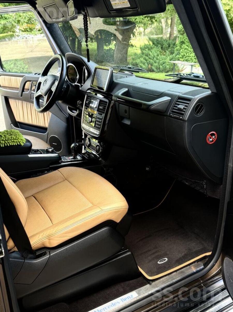 Sarkans Mercedes-Benz G 350 2014 Rīga, ar dzinēja tilpumu 3.00 L un nobraukumu 173 tūkst. km par 52000 €, foto 18 vietnē AUTOMOTO.COM.LV