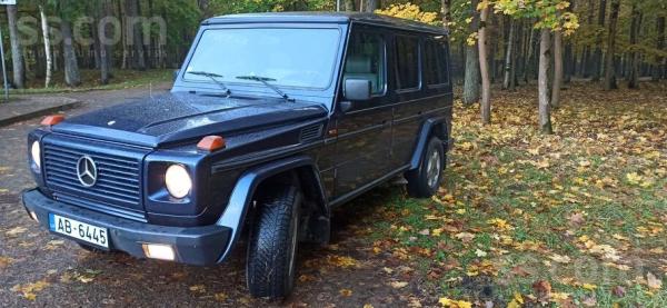 Фиолетовый Мерседес Г 350 1995 в Рига, объемом двигателя 3.50 л и пробегом 325 тыс. км за 12500 €, фото 1 на AUTOMOTO.COM.LV