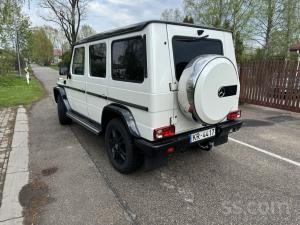 Белый Мерседес Г 350 2015 в Рига, объемом двигателя 3.00 л и пробегом 80 тыс. км за 60500 €, фото 3 на AUTOMOTO.COM.LV