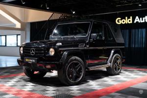 Black Mercedes-Benz g-400 2001 in Vilnius, with an engine capacity of 4.00 L and mileage of 126 thousand km for 115000 €, photo  on AUTOMOTO.COM.LV