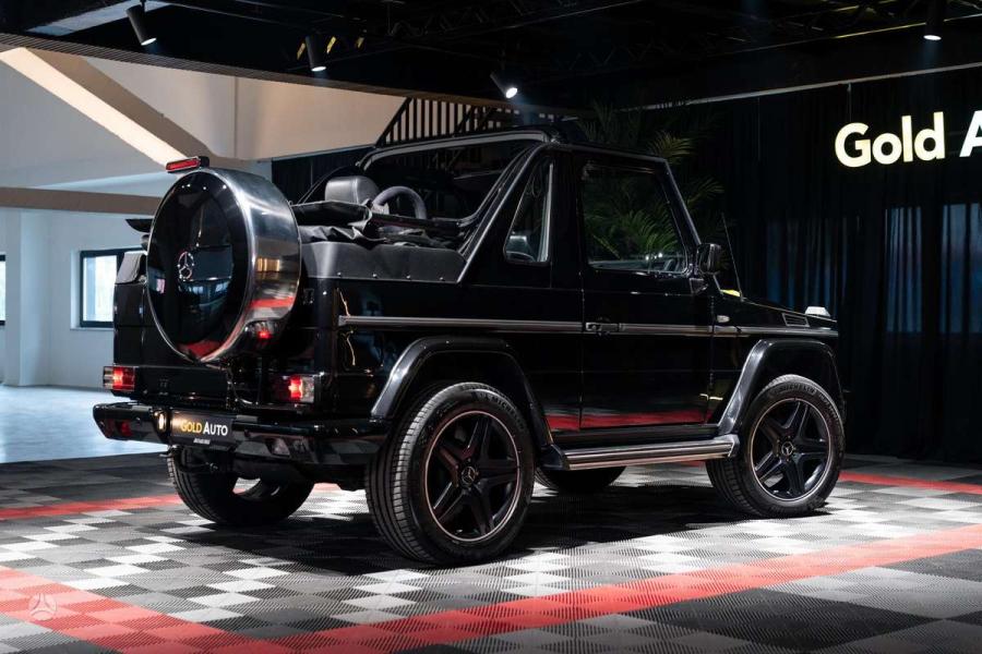 Black Mercedes-Benz g-400 2001 in Vilnius, with an engine capacity of 4.00 L and mileage of 126 thousand km for 115000 €, photo 6 on AUTOMOTO.COM.LV