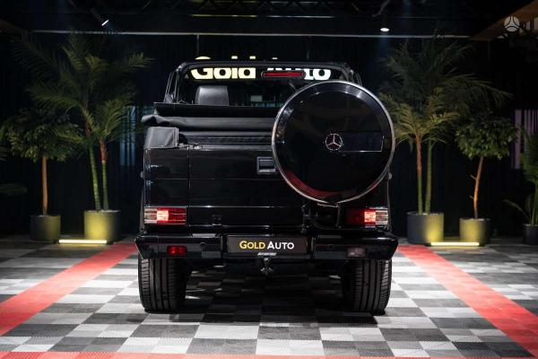 Black Mercedes-Benz g-400 2001 in Vilnius, with an engine capacity of 4.00 L and mileage of 126 thousand km for 115000 €, photo 11 on AUTOMOTO.COM.LV