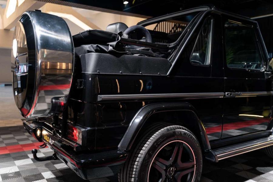 Black Mercedes-Benz g-400 2001 in Vilnius, with an engine capacity of 4.00 L and mileage of 126 thousand km for 115000 €, photo 15 on AUTOMOTO.COM.LV