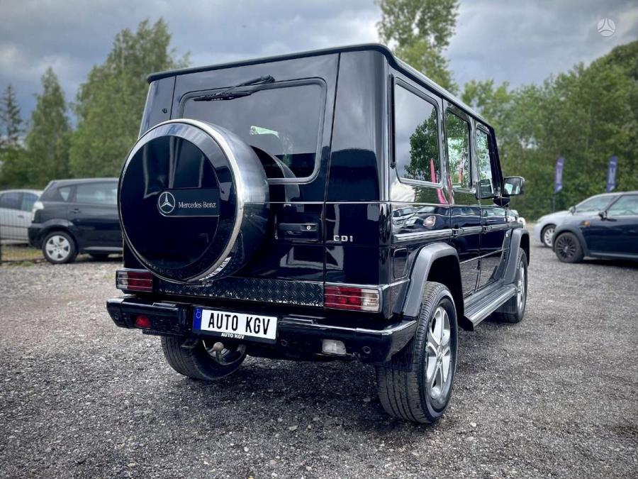 Melns Mercedes-Benz g-400 2002 Viļņa, ar dzinēja tilpumu 4.00 L un nobraukumu 222 tūkst. km par 21999 €, foto 5 vietnē AUTOMOTO.COM.LV