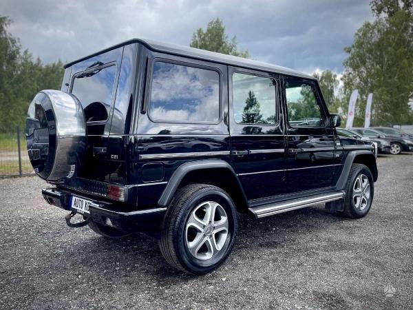 Melns Mercedes-Benz g-400 2002 Viļņa, ar dzinēja tilpumu 4.00 L un nobraukumu 222 tūkst. km par 21999 €, foto 6 vietnē AUTOMOTO.COM.LV