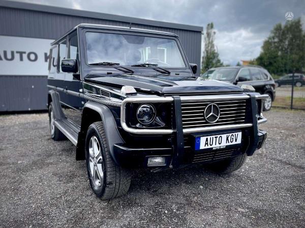 Melns Mercedes-Benz g-400 2002 Viļņa, ar dzinēja tilpumu 4.00 L un nobraukumu 222 tūkst. km par 21999 €, foto 8 vietnē AUTOMOTO.COM.LV