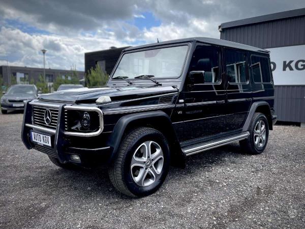 Melns Mercedes-Benz g-400 2002 Viļņa, ar dzinēja tilpumu 4.00 L un nobraukumu 222 tūkst. km par 21999 €, foto 2 vietnē AUTOMOTO.COM.LV