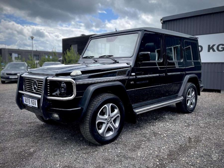 Melns Mercedes-Benz g-400 2002 Viļņa, ar dzinēja tilpumu 4.00 L un nobraukumu 222 tūkst. km par 21999 €, foto 2 vietnē AUTOMOTO.COM.LV