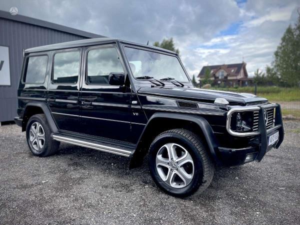 Melns Mercedes-Benz g-400 2002 Viļņa, ar dzinēja tilpumu 4.00 L un nobraukumu 222 tūkst. km par 21999 €, foto 7 vietnē AUTOMOTO.COM.LV