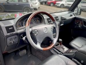 Melns Mercedes-Benz g-400 2002 Viļņa, ar dzinēja tilpumu 4.00 L un nobraukumu 222 tūkst. km par 21999 €, foto 15 vietnē AUTOMOTO.COM.LV