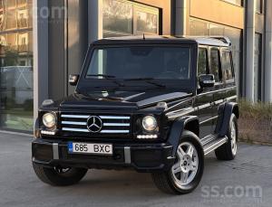Black Mercedes-Benz g-400 2002 in Valka, with an engine capacity of 4.00 L and mileage of 249 thousand km for 21990 €, photo 1 on AUTOMOTO.COM.LV