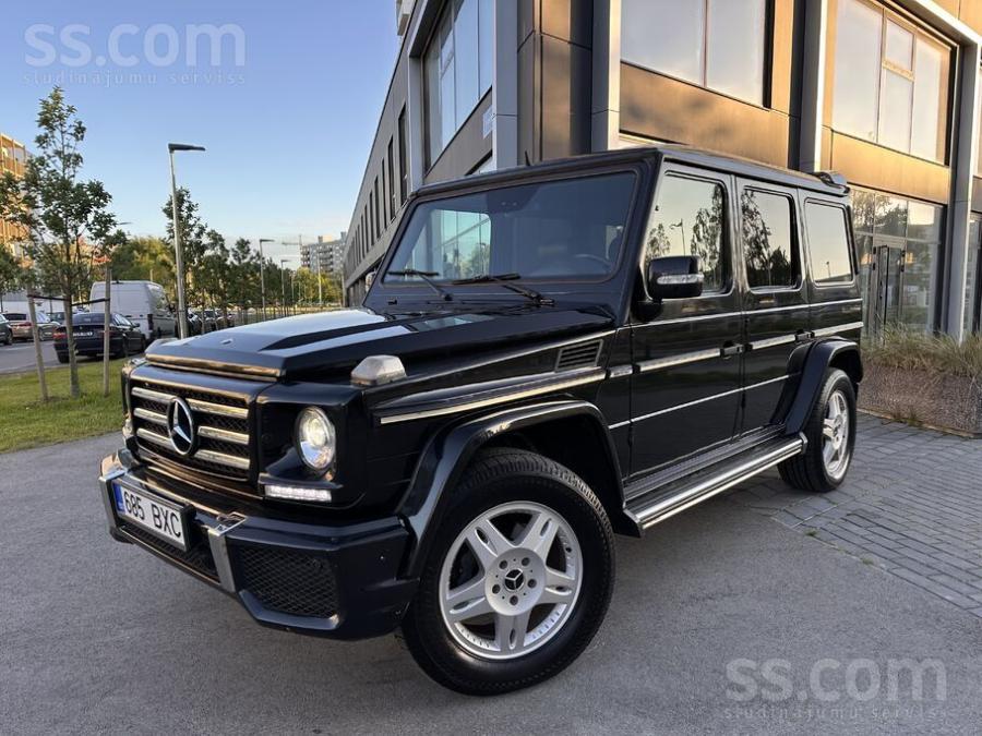 Black Mercedes-Benz g-400 2002 in Valka, with an engine capacity of 4.00 L and mileage of 249 thousand km for 21990 €, photo 4 on AUTOMOTO.COM.LV