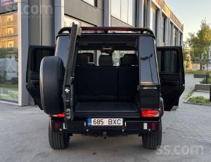 Black Mercedes-Benz g-400 2002 in Valka, with an engine capacity of 4.00 L and mileage of 249 thousand km for 21990 €, photo 22 on AUTOMOTO.COM.LV